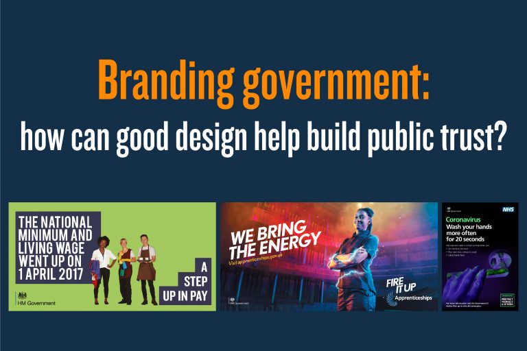 Branding government: how can good design help build public trust ...